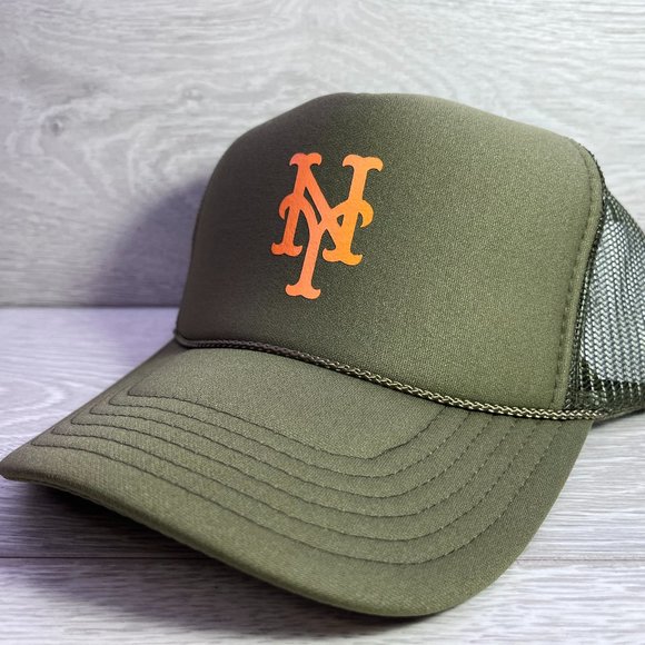 OTTO | Accessories | New Vintage Style New York Mets Ny Army Green ...